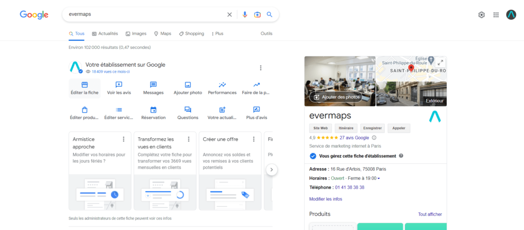 Pour gérer vos fiches Google Business Profile, il faudra désormais ...
